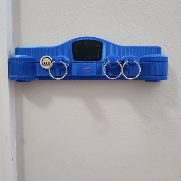 Gamecube Key Holder - Retro Wall Mounted Organizer, Vintage Home Decor ...