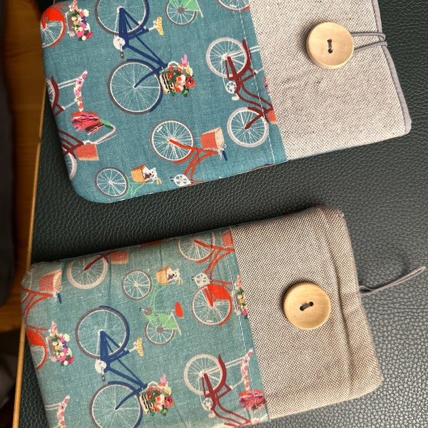 Cats Fabric Smartphone Pouch, Padded Phone Case, Phone Pouch, Fabric ...