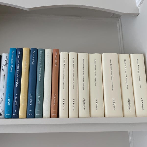 HP Set Hardcover Dust Jackets Covers Book Collection Illustrated ...