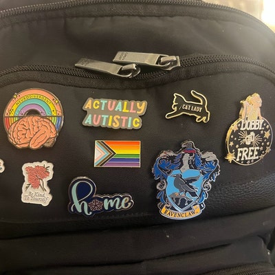 Actually Autistic Enamel Pin, Autism Acceptance Badge, Neurodiversity ...