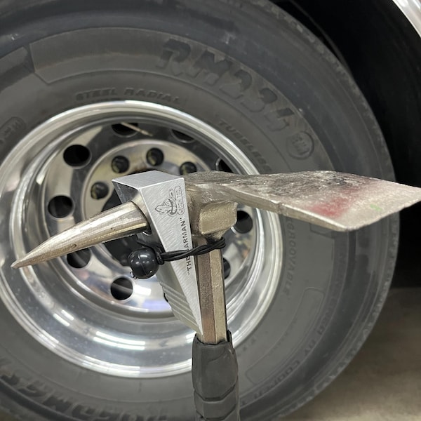 The Truckman - 1 Firefighter Aluminum Wedge W/ Pick Hole, Forcible ...