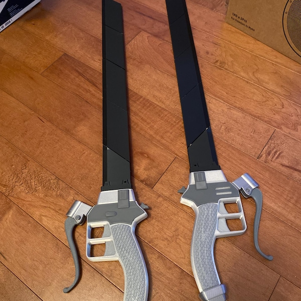 3D Maneuvering Gear - Attack on Titan - ODM Gear Kit. Color Printed ...