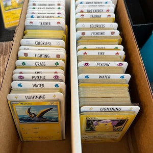 Sort MTG by Color Combinations Trading Card Dividers W/ FREE Labels ...