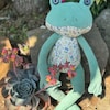 Stuffed Frog - PDF Sewing Pattern & Tutorial | Stuffed Animals | Plush ...