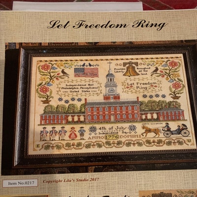 Let Freedom Ring / Lilas Studio/ Cross Stitch Chart / Counted Cross ...