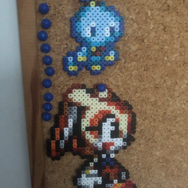 Sonic, Tails, Knuckles, Cream & Chao, Amy Rose From Perler Beads, Sega ...