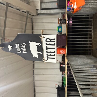 Cow Ear Tag Stall Sign 4H Barn Stall Sign Steer Heifer Personalized ...