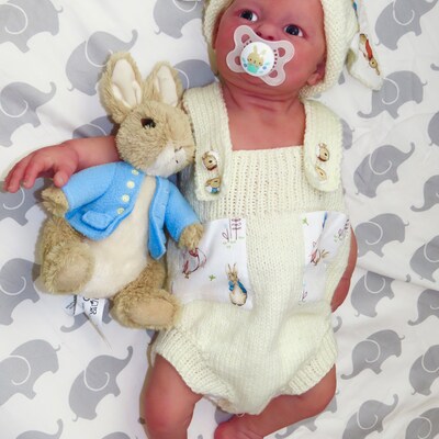 Coming Home Outfit, Peter Rabbit Clothing, Hospital Outfit, Reborn Doll ...
