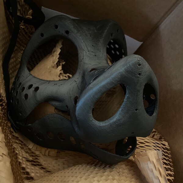 3D Printed Boar Fursuit Head Base With Moveable Jaw, Eyes, Teeth and ...