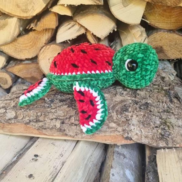 Fruit Turtle Crochet Pattern Bundle PDF Download, Beginner Friendly ...