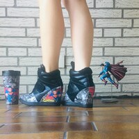 Custom INCREDIBLE HULK Inspired Comic Book Heels / Shoes - Etsy