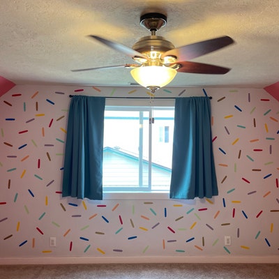 Sprinkle Wall Decals Confetti Wall Decal Set, Vinyl Wall Decals, Wall ...