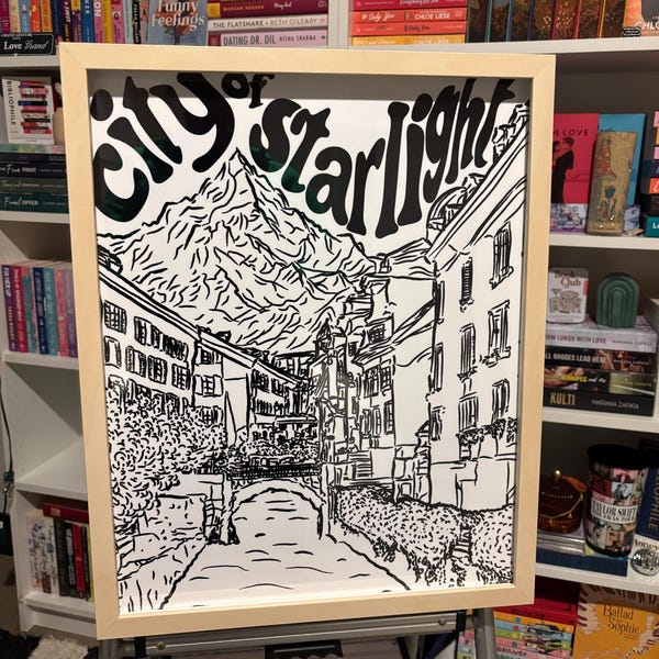 Starfall Velaris Printable Wall Art | All Book Covers Colors | ACOTAR ...