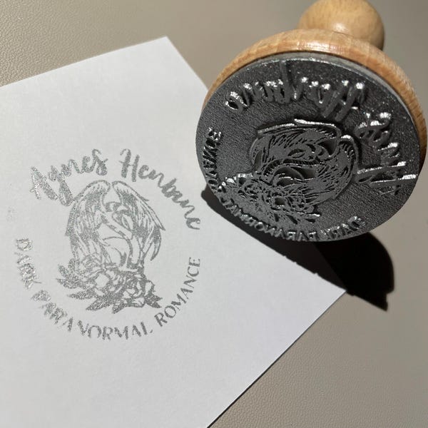 BUSINESS LOGO STAMP From Your Design or Logo | Self Inking or Wood ...