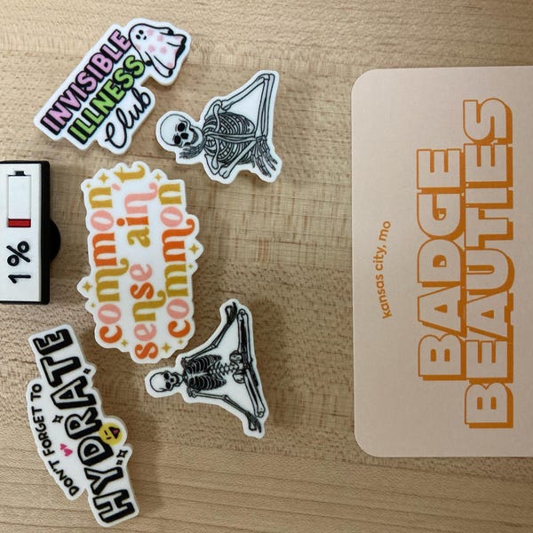 Badge Topper / CHARM COLLECTION Charm Only - Etsy