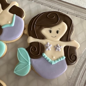 Mermaid Cookie Cutter Mermaid Tail Cookie Cutter Ocean Sea 3D Printed ...