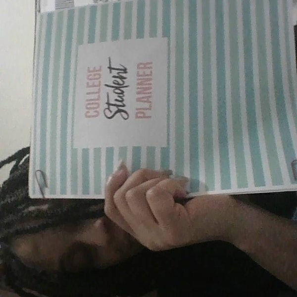 College Student Planner Printable Undated University Academic School ...