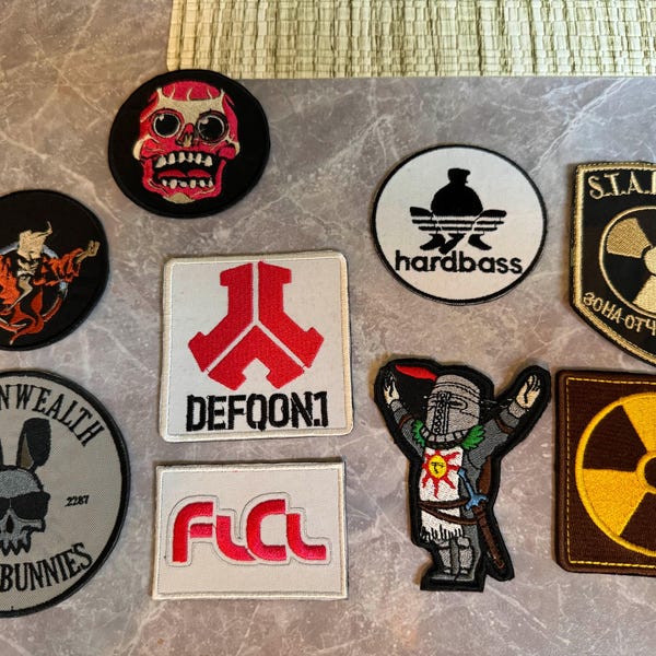 Resident Evil Iron-on Patch Umbrella Corp Velcro Embroidery Airsoft ...