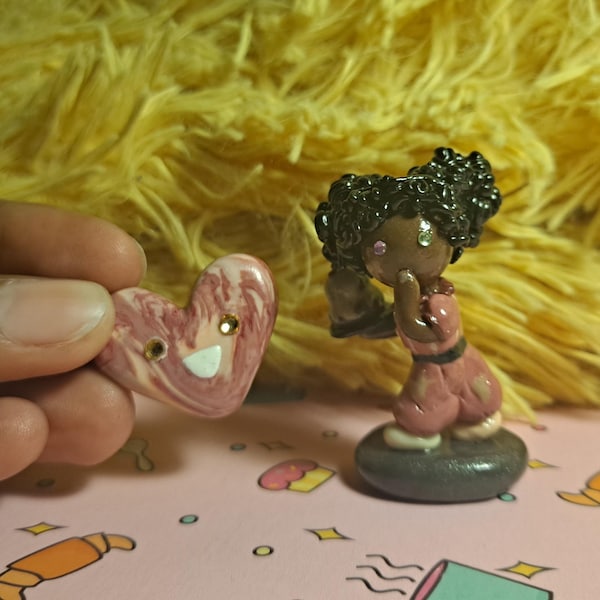 SET of 2 CUSTOM Polymer Clay Mice! Hansculpted and Created for You ...