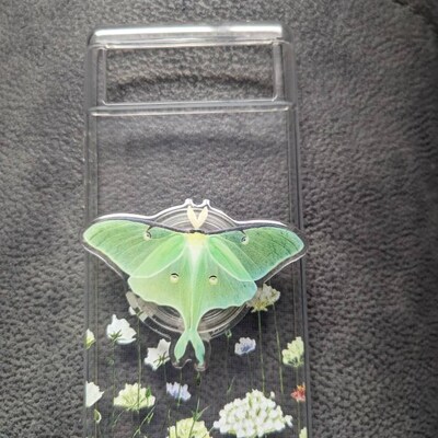 Luna Moth Phone Grip-rare Butterfly Phone Stand-monarch-swallowtail ...