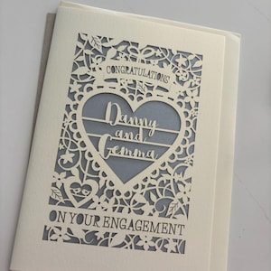 Personalised Papercut Retirement Card, Laser Cut on Your Retirement ...