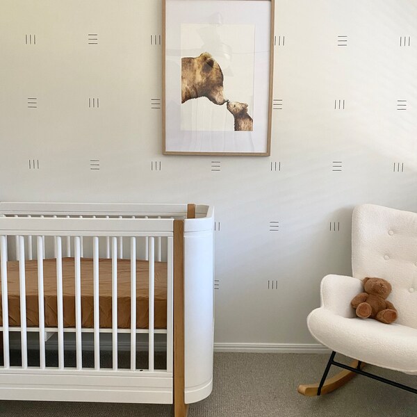 Minimalist Line Wall Decals - Modern Wall Stickers, Boho Nursery Decor ...