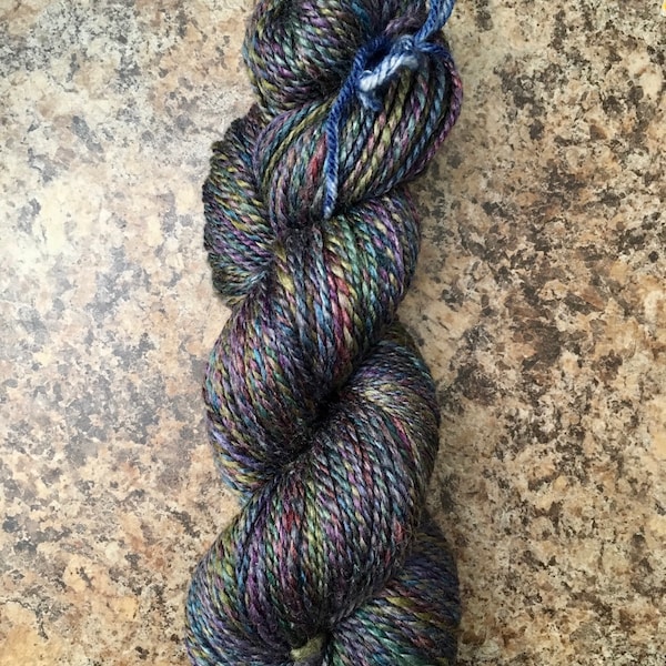 Hand-dyed Blue Face Leicester, Firestar Roving, Top, Handspinning ...