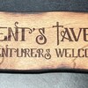 Personalized Dnd Wood Sign Medieval Wall Decor Dungeons and Dragons ...