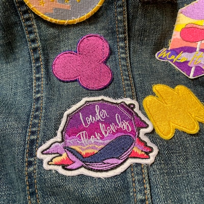 BTS Baepsae Embroidered Iron-on Patch. They Call Me Baepsae. Bts Silver ...