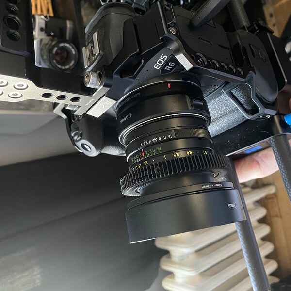 Anamorphic Lens Helios 44-2 58mm F/2.0 Cine Mod Canon EF Mount ...