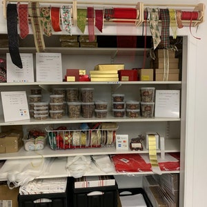 GSS Ribbon Organizer Desk/wall Unit. EZ Load Individual Ribbons Spools ...