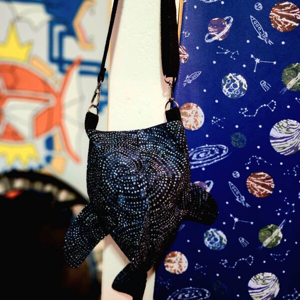 Whale Shark Constellation Keychain - 3D Printed Galaxy-themed Accessory ...