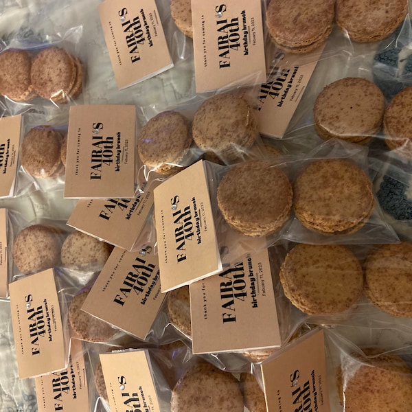 Printable Topper Bag Label, Treat Bag Label, Cookie Bag Labels, Fold ...