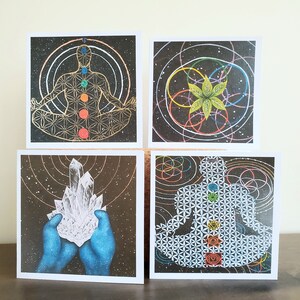 Spiritual Art Painting Awakened Heart Awakened Mind | Etsy