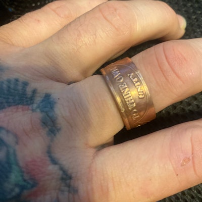 AA Ring, Sobriety, AA Anniversary, Alcoholics Anonymous, Coin Ring, AA ...