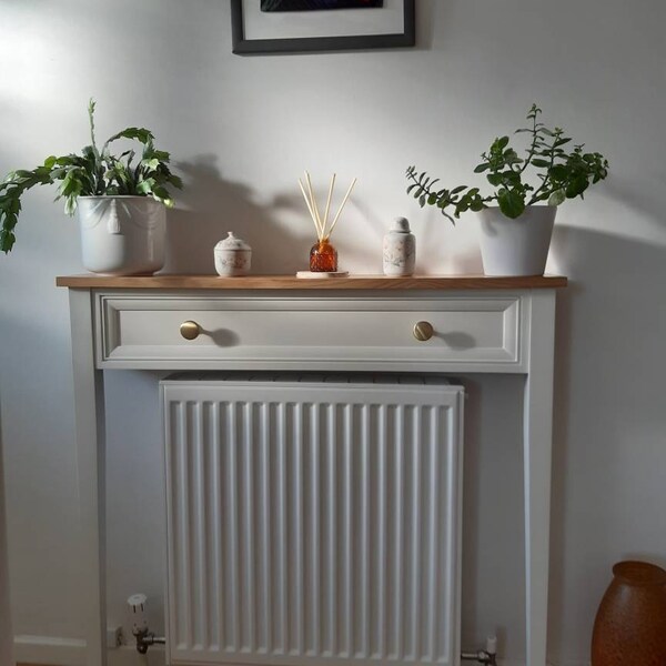 900mm Tall Elegant Radiator Cover, Table Shelf, Console Table. - Etsy UK