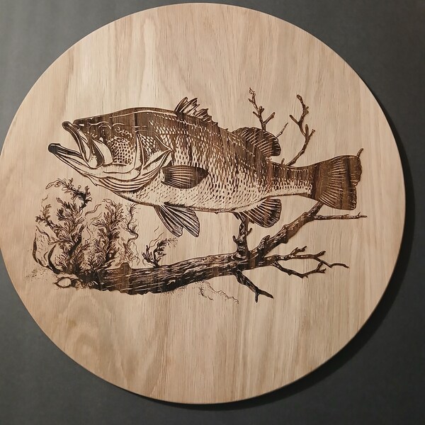 50 Bass Designs Bundle PNG & SVG Digital for Laser Engraving or Print ...