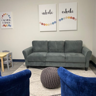 Set of 12 Counseling Posters School Psychologist Wall Art Therapy ...