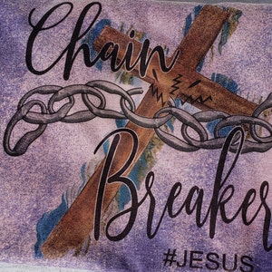Chain Breaker With Cross, jesus, Christian, Religious, Digital Design ...