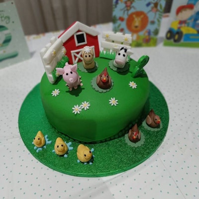 Scarecrow Cake Topper Farm Cake Topper Farming Cake Topper - Etsy UK