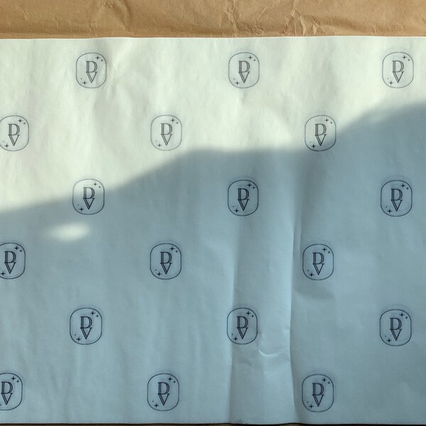 Custom Photo or Logo Tissue Paper - Etsy