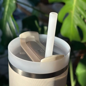 Ghost on Purple GLASS STRAW Reusable Straws Glass Straws Eco Friendly ...