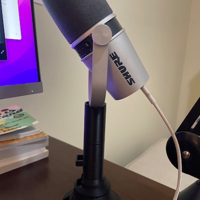 Shure MV7/MV7 plus Microphone Desk Stand - Etsy