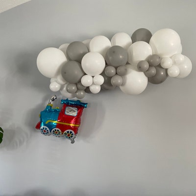 Train Balloon 20 train Party Train Birthday Baby Shower All Aboard ...