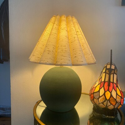 Duzy Handmade White Skirt Shape Table Lamp Shade Ins High - Etsy