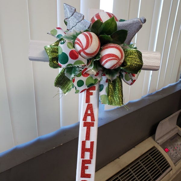 Cemetery Flowers , Cemetery Decoration, Memorial Flowers, Cross ...