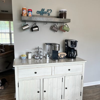 Rustic Murphy Bar Table Drop Down Table Dry Bar Murphy Desk Hidden ...