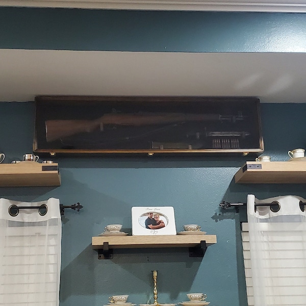 M1 GARAND DISPLAY CASE 48X12X4 - Etsy