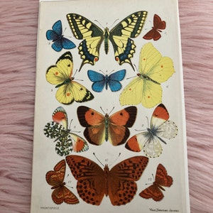 Mappy Birthday Handmade Card Using Original Vintage Map Pieces - Etsy