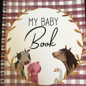 Baby Book, Baby Journal, Pregnancy Planner, Pregnancy Journal, New Mom ...